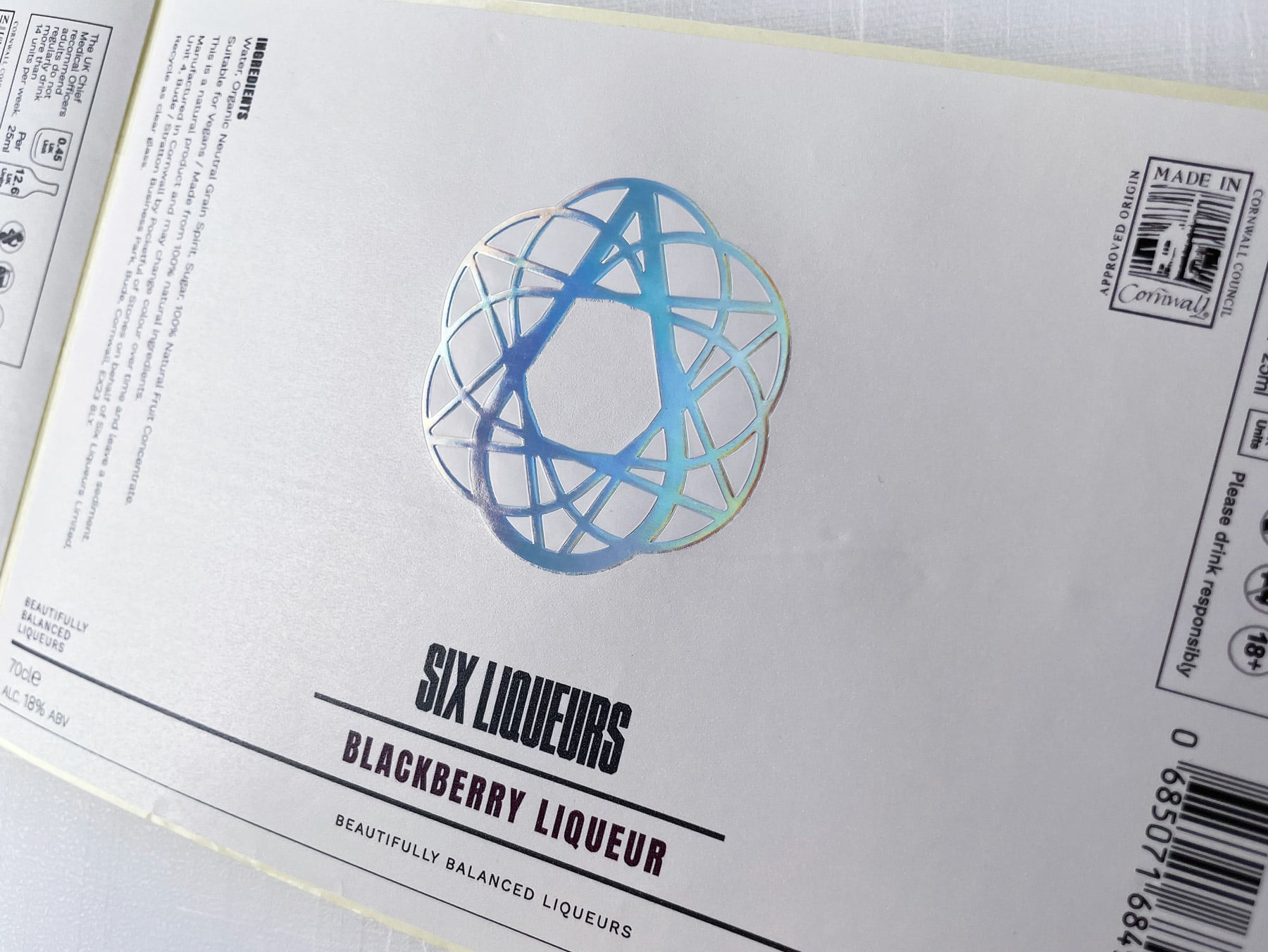 Hot Foil Labels | Abacas Studios