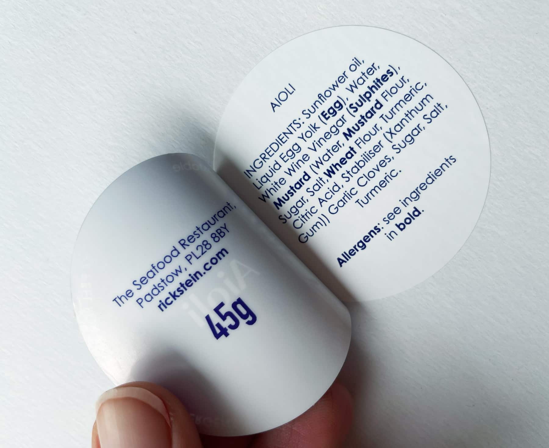 Peel and Reveal Labels | Abacas Studios